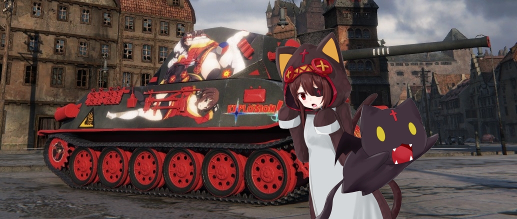 Bertuhan's Skoda T25 Anime Skin - Megumin - KonoSuba — download mods ...