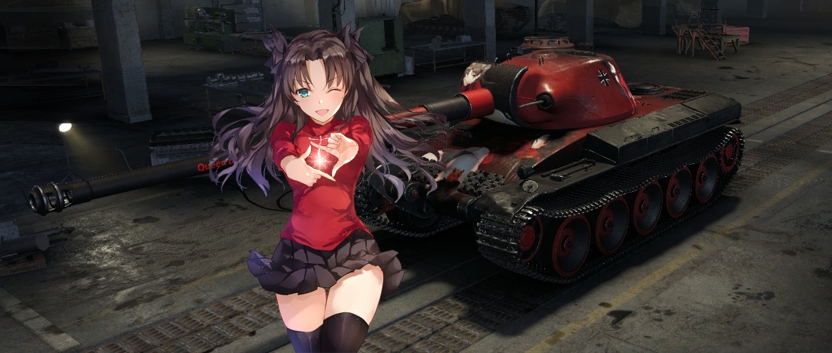 Bertuhan's Indien Panzer Anime Skin - Tohsaka Rin - Fate Stay Night ...