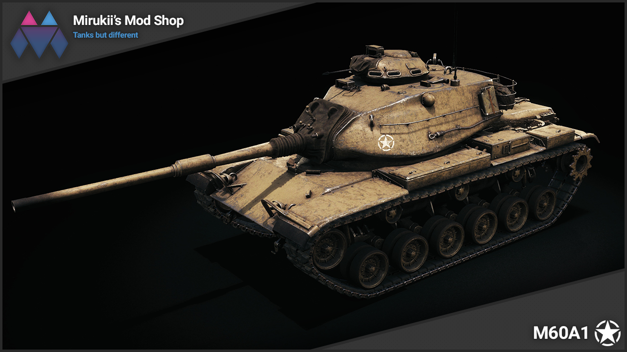 Mirukii's M60A1 Remodel (M60 Replacement) — download mods for World of ...
