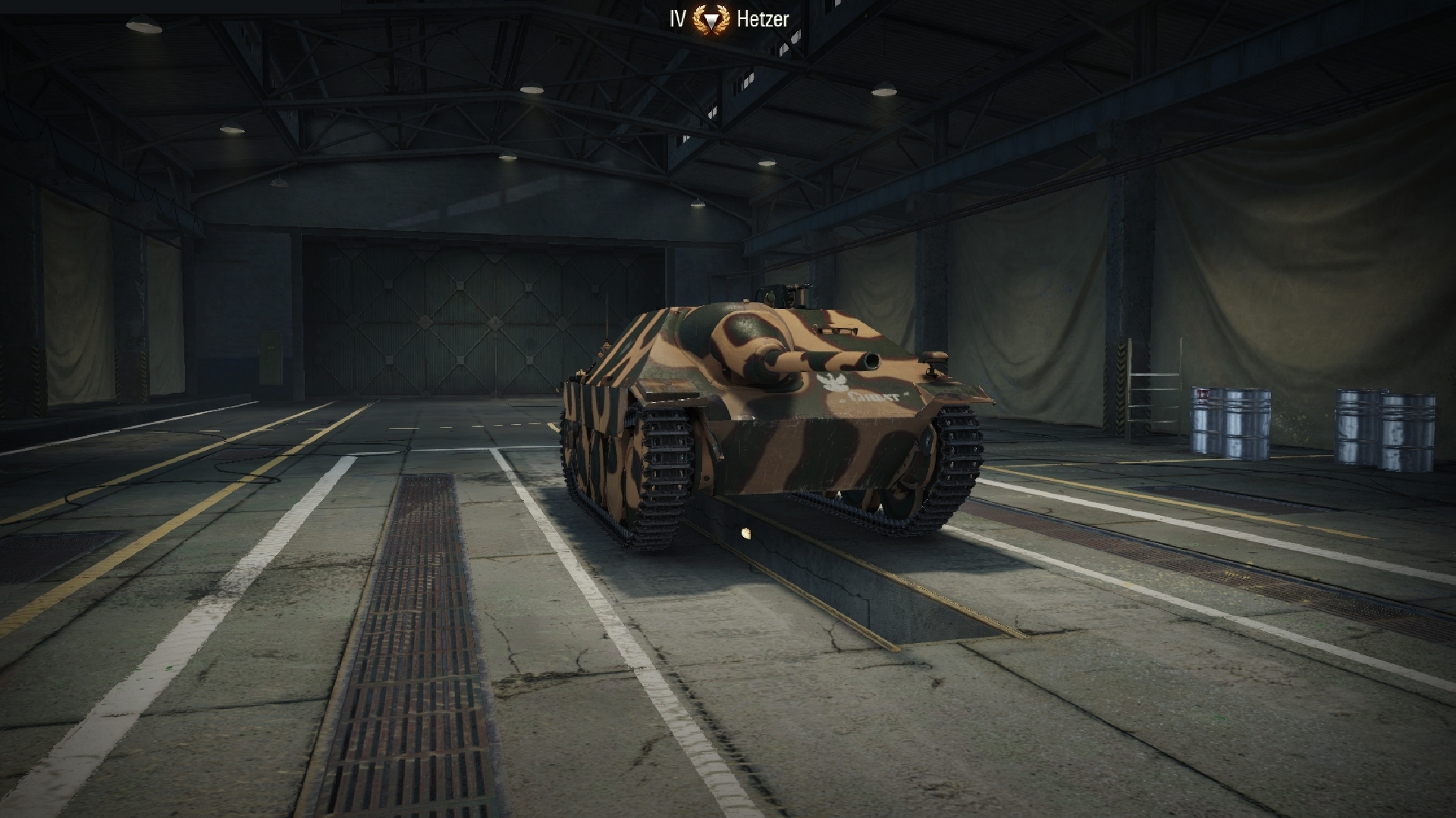 Skin Hetzer "Chwat" — download mods for World of Tanks (WoT)