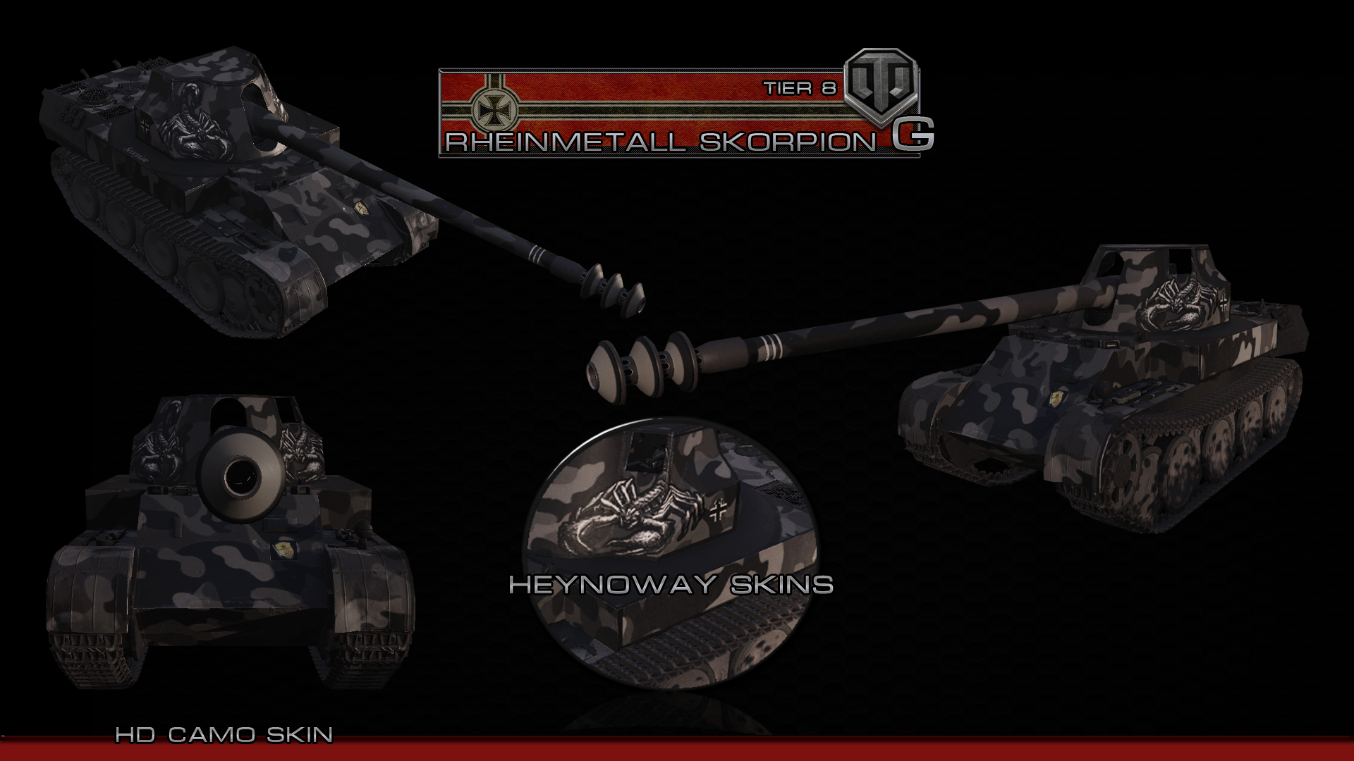 Rheinmetall Skorpion G Urban Camo -heynoway skins- — download mods for ...