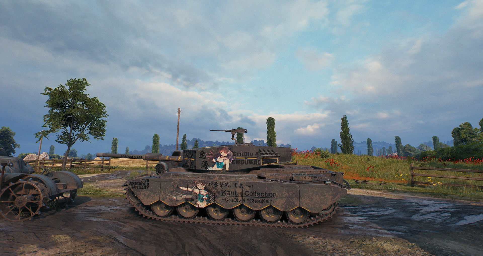 Centurion Mk3 Anime Skin — download mods for World of Tanks (WoT)