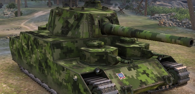 O-I type 5 heavy turret remodel — download mods for World of Tanks (WoT)