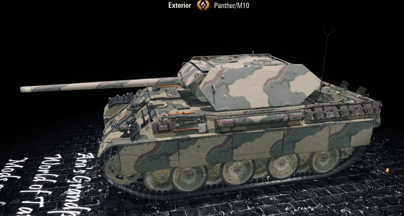 Panther/M10 Remodel — download mods for World of Tanks (WoT)