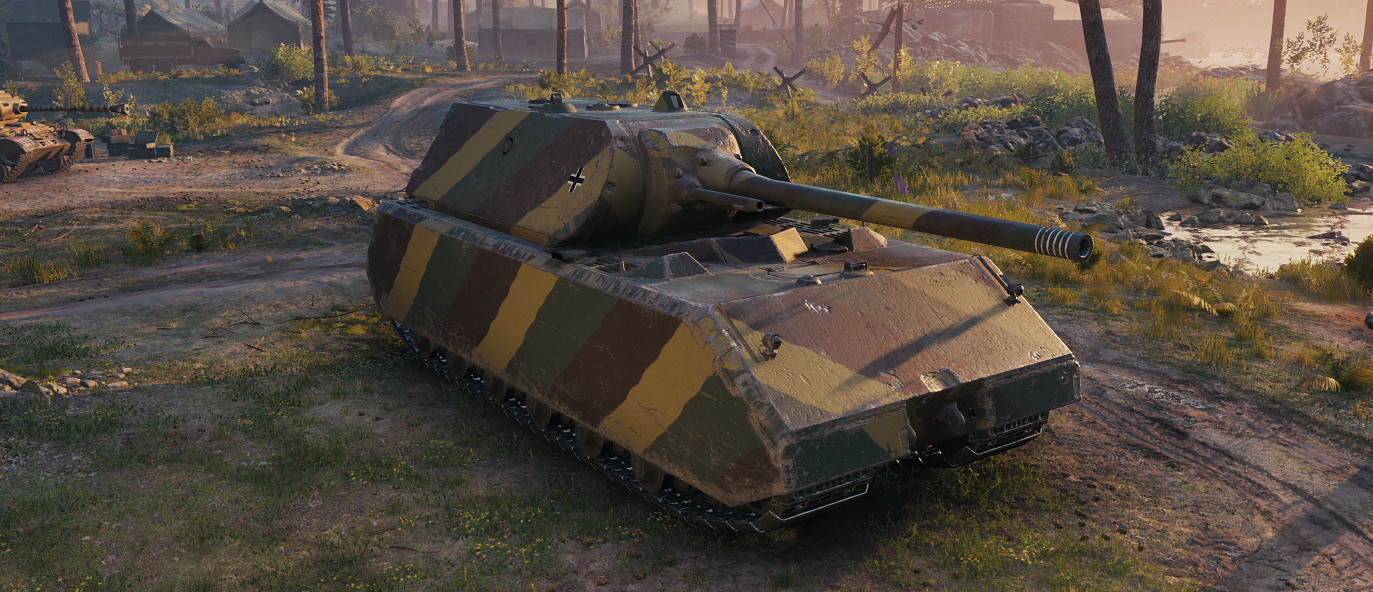 deh0mbre's Maus with just the barrel — download mods for World of Tanks ...