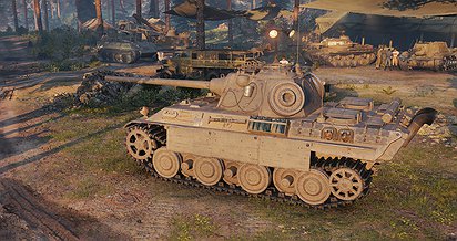 deh0mbre's Panther II Veteran — download mods for World of Tanks (WoT)